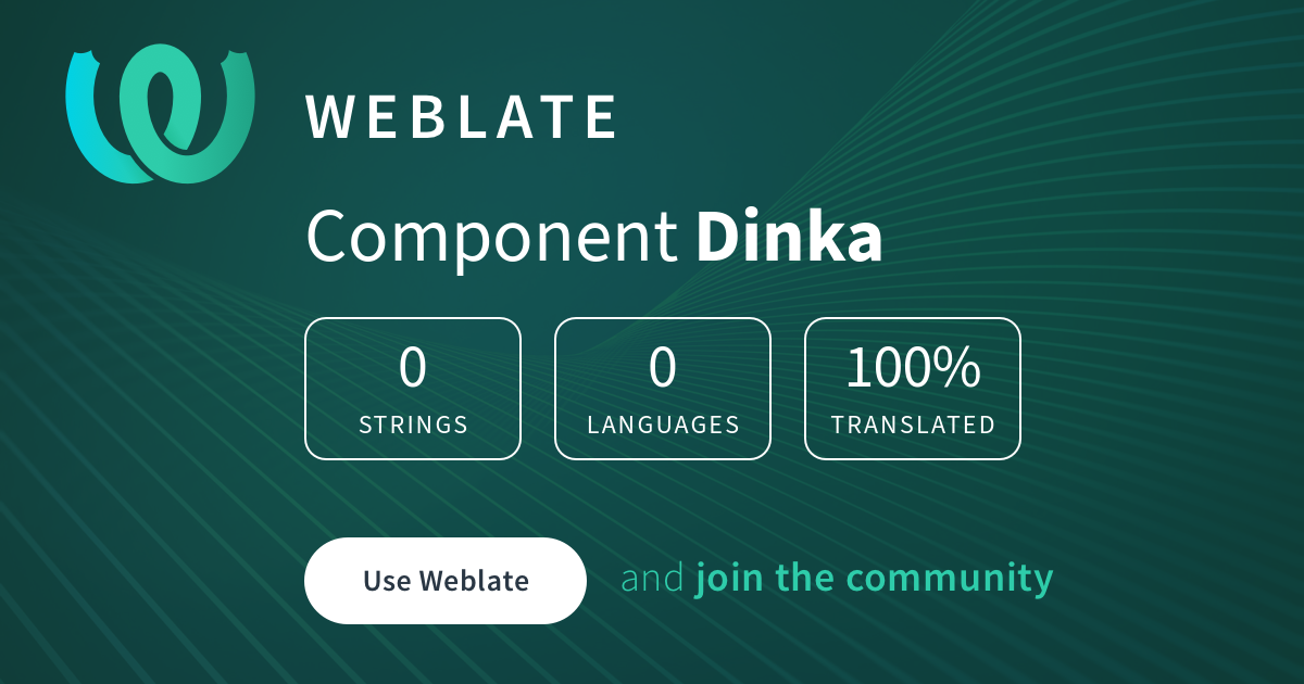 Dinka @ Weblate